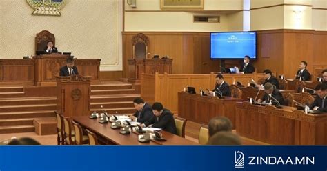 Монгол Улсын Ерөнхийлөгчийн хоригийг УИХ хүлээн авлаа