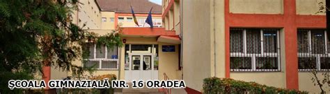 Programul De Funcționare A școlii în Anul școlar 2025 2026 Școala Gimnazială Nr 16