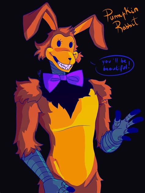 Pumpkin Bunny The Walten Files Icon Traditional Artwork Artwork