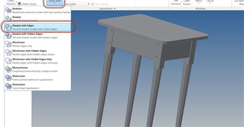 Inventor Tales Changing Default Edge Display Settings In Autodesk Inventor