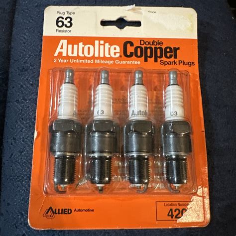 Autolite 63 Alternative Spark Plugs