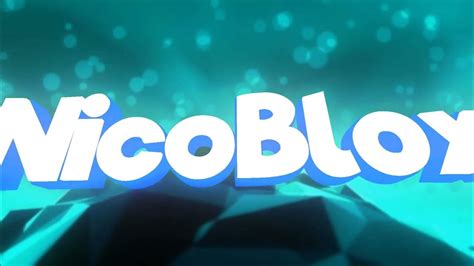 Nicoblox New And Improved Intro Youtube