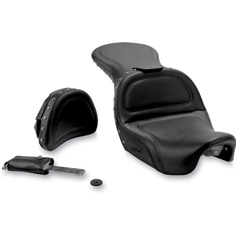 Saddlemen Explorer Special Seat With Backrest For Harley Davidson Fxd