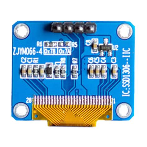 0 66 Inch Oled Graphic Display 64x48 All View With Spi Iic Displaymodule