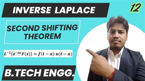 Second Shifting Theorem Inverse Laplace Transform Mathematics 2 Youtube