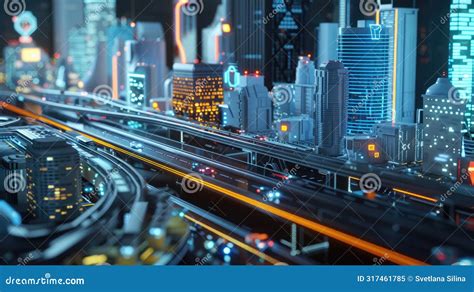 Sleek Smart City With Real Time Big Data Visualization Of Traffic