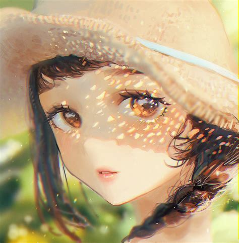 Safebooru 1girl Blurry Blurry Background Braid Brown Eyes Brown Hair