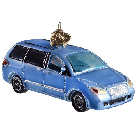 Old World Christmas Soccer Mom Minivan No Box Nb3242 By Old World