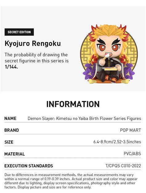 Demon Slayer Birth Flower Series Figures Pop Mart United States
