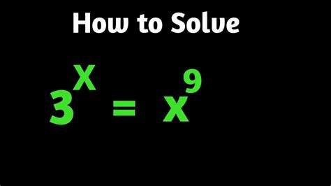 A Nice Algebra Exponential Question Can You Solve This Youtube