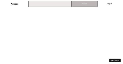 Auto Suggest Codesandbox
