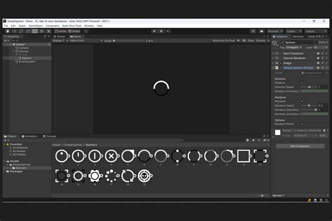 Simple Spinner Progress Indicators For Ui