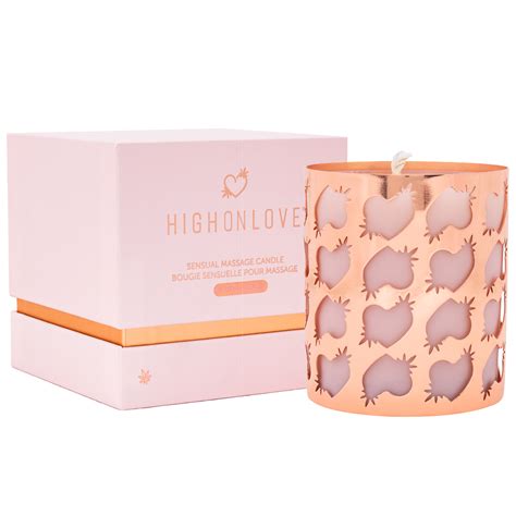 High On Love Sensual Massage Candle Sex Aids Sex Toys Pleasure Lands UK