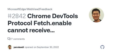 Chrome Devtools Protocol Fetchenable Cannot Receive Requestpattern
