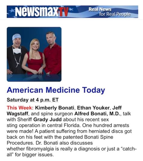 On Todays Episode Of American Bonati Spine Institute