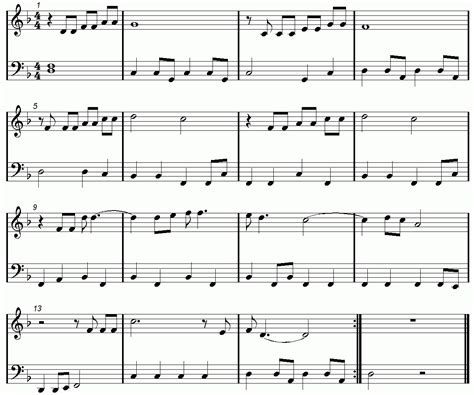 Free Printable Classical Sheet Music For Piano Free Printable A Z