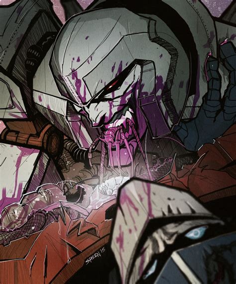 Optimus Prime And Megatron Transformers Drawn By Spheen Danbooru