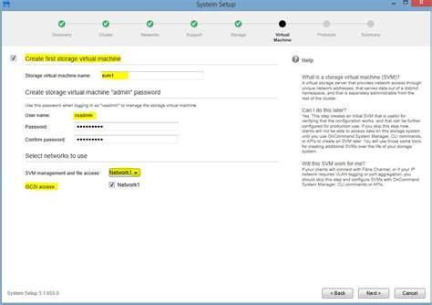 Remote Infrastructure Management Easy Netapp Cluster Configuration