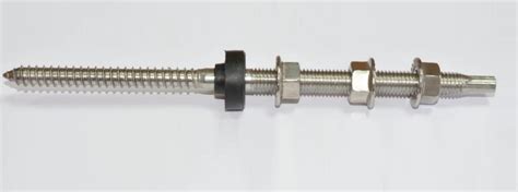 Крепление для солнечных панелей шпилька 10х250 в сборе нержавеющая сталь А2 продажа цена в