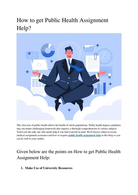 Ppt How To Get Public Health Assignment Help Powerpoint Presentation Id 12624299