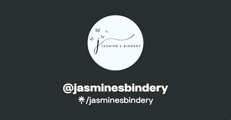 Jasminesbindery Instagram Tiktok Linktree