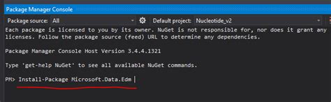 C Could Not Load File Or Assembly Microsoft Data Edm Stack Overflow