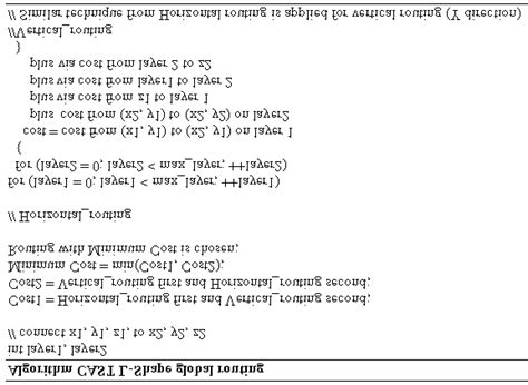 algorithm cast l shape global routing from fig 3 the cast l shape