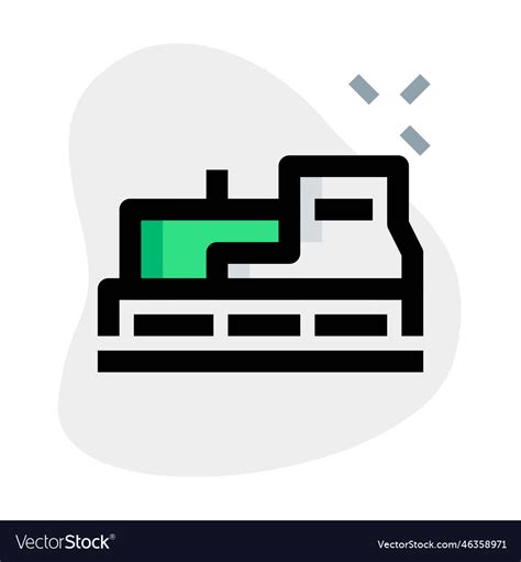 Switcher Train Used For Short Rides Royalty Free Vector