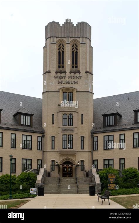 West Point Ny Usa July 1 2021 Vertical View Of West Point Museum