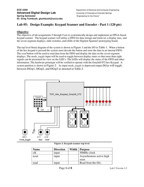 Lab 5 Pdf Computer Engineering Electrical Engineering