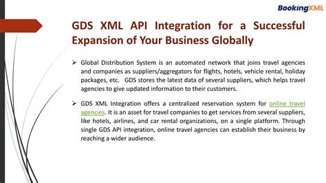 Gds Xml Api Integration Softwarepptx