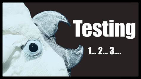 Testing 123 Youtube