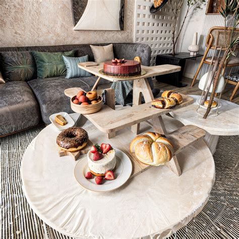 Diy Plans For Portable 3 Tiered Display Stand Easy And Affordable Corner Wooden Shelf Etsy