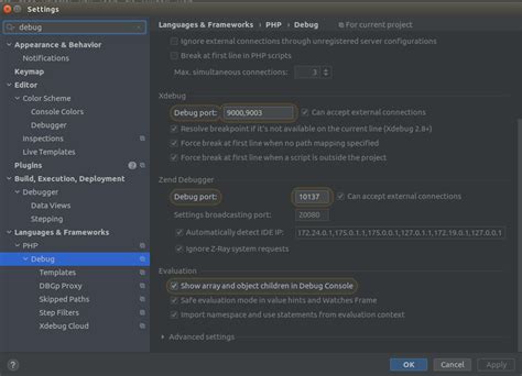 Using Xdebug With Intellij Inside A Docker Container