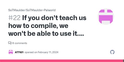 If You Dont Teach Us How To Compile We Wont Be Able To Use It We Are Now Purchasing A