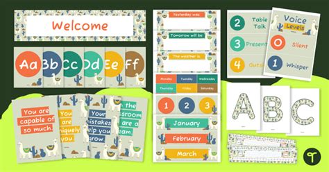 Classroom 4x Decor Teach Starter