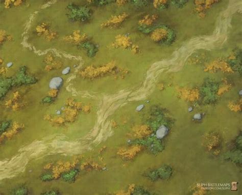 Grasslands And Cabins Battlemaps Roll20 Marketplace Digital Goods For Online Tabletop Gaming