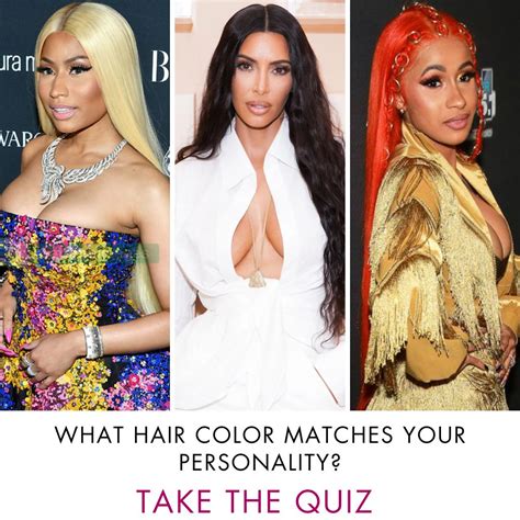 Which Hair Color Matches Your Personality