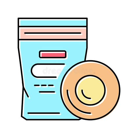 Patch Test Skin Color Icon Vector Illustration Stock Vector Illustration Of Sweat Cosmetology