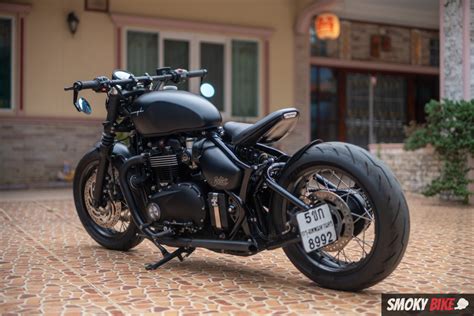 มอเตอร์ไซค์มือสอง Triumph Bonneville Bobber Black ฿410000 ปราจีนบุ