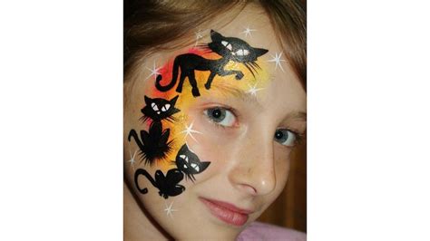 Easy Cat Face Paint Tutorial For Halloween
