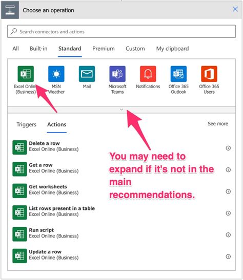 Power Automate Office 365 Excel Get A Row Action Manuel T Gomes