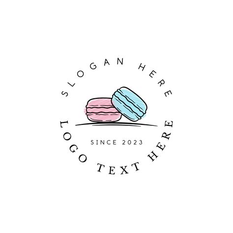 Macaron Dessert Bakeshop Logo Brandcrowd Logo Maker