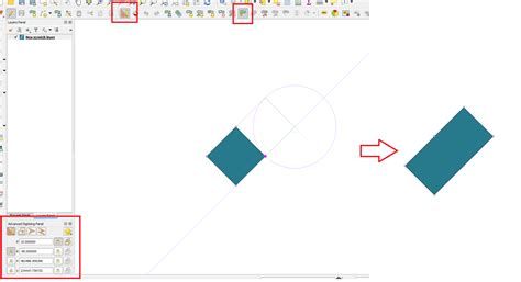 Cad Qgis Modify Rectangular Shaped Polygons Geographic Information