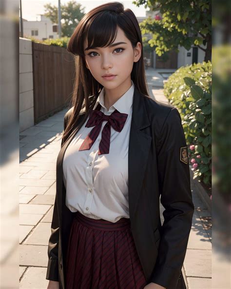 Así Se Vería Komi San En Un Live Action Animecl