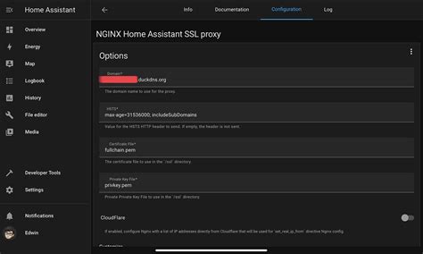 教學 透過 Duckdns 與 Nginx Reverse Proxy 做 Tlsssl 加密連線 Home Assistant