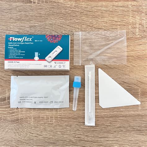 ชุดตรวจโควิด Atk [จมูกและน้ำลาย] Flowflex 2 In 1 Line Shopping