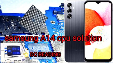 Samsung 14 Dead Solution Samsung A14 Cpu Reball Youtube