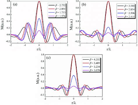 The Normalized Longitudinal Magnetization Profiles Along The R Axis