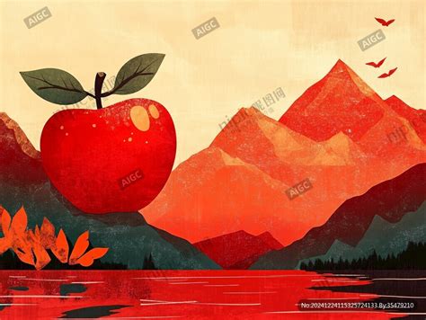 Ai创作图红苹果插画 苹果包装插画农业 苹果包装插画 丑苹果包装插画 苹果插画包装 冰糖心苹果插画包装 红富士插画 冰糖心苹果包装插画 糖心苹果包装插画 苹果插画设计 金帅苹果插画 苹果秋季